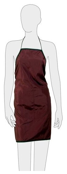 Фартук для мастера Dewal Professional DEWAL для окрашивания "Рубин", 70x63см