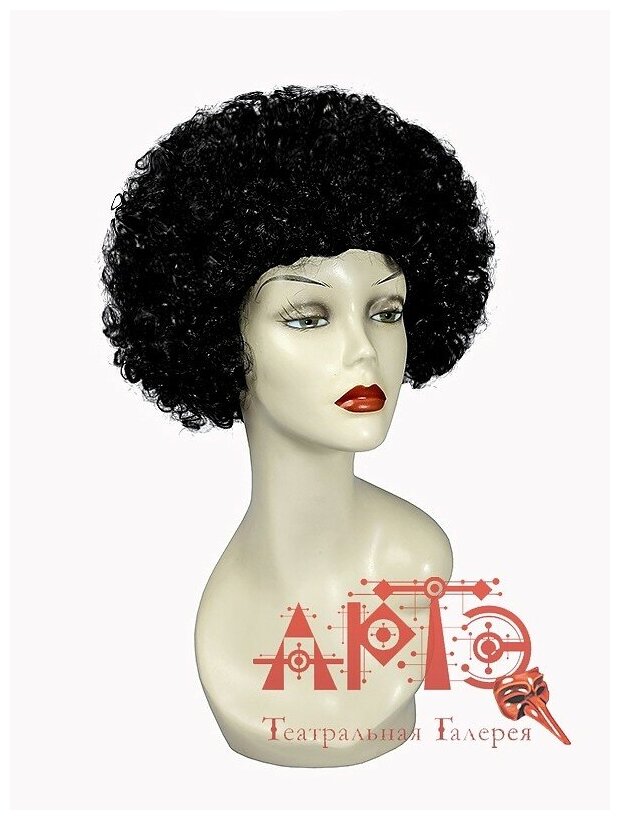 Парик "Клоун" (Цв: Черный )