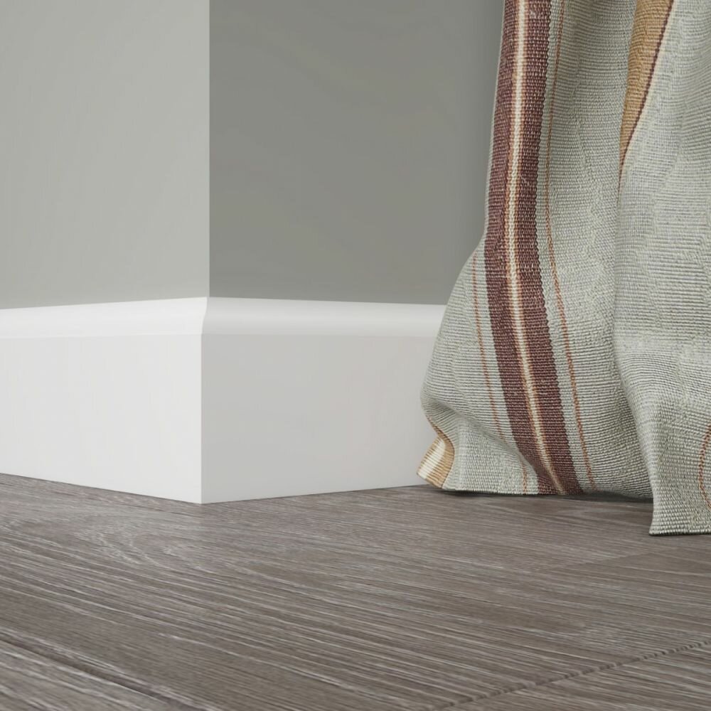 Плинтус Ultrawood Base 0001 i Д2000хВ83хТ12 мм / Ультравуд.