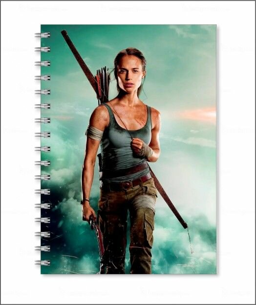 Тетрадь Расхитительница гробниц, Tomb Raider №9, А3