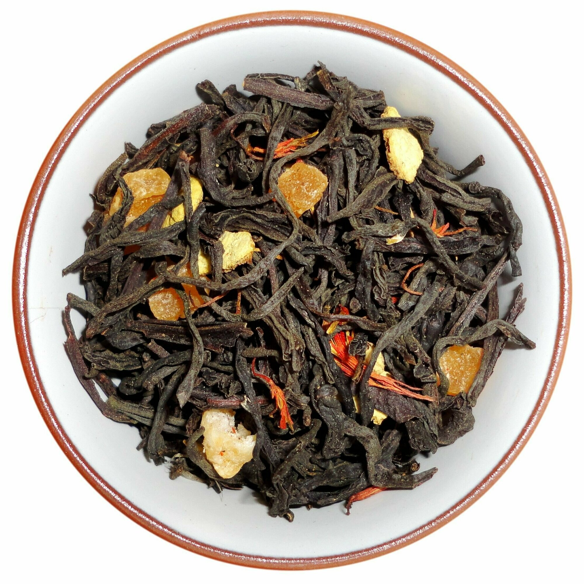 Чёрный чай Красный апельсин 250 гр.