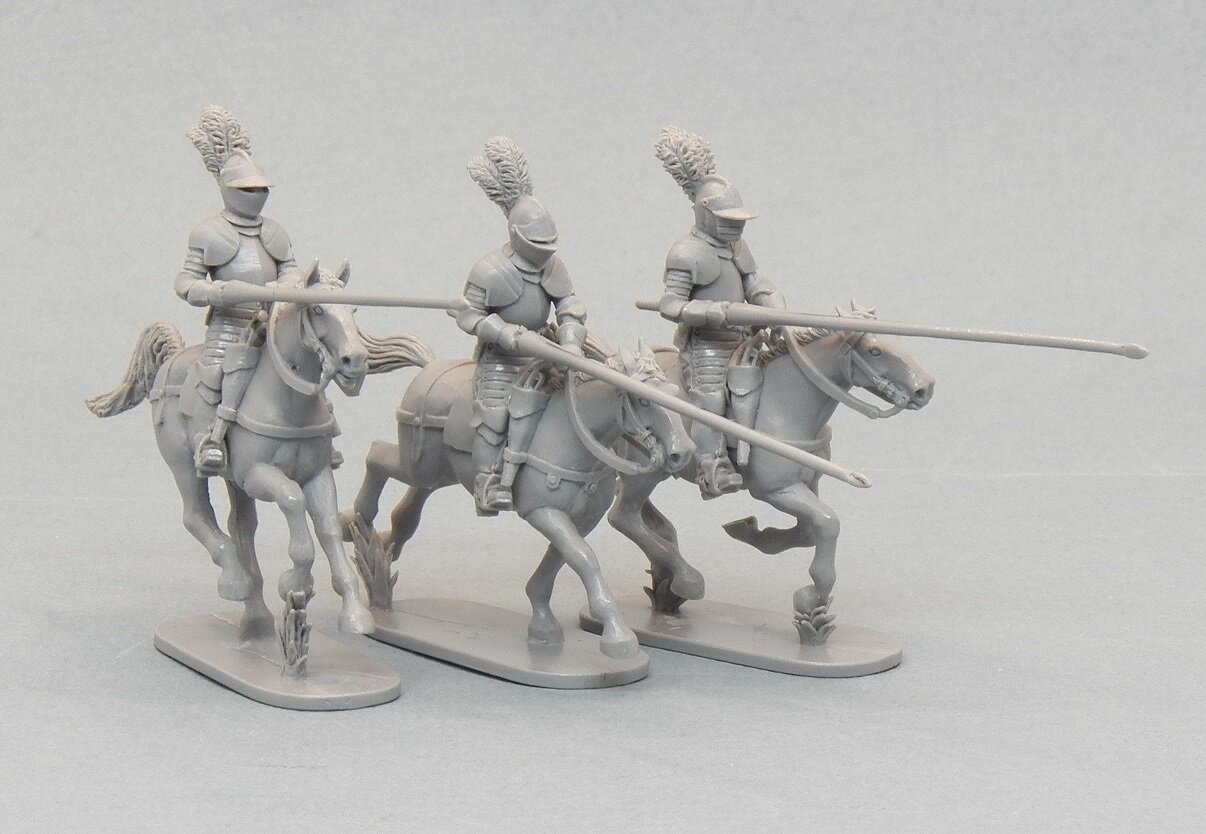 001.21 Кирасиры с копьями, XVII в