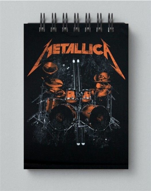 Блокнот Metallica, Металлика №6, А5