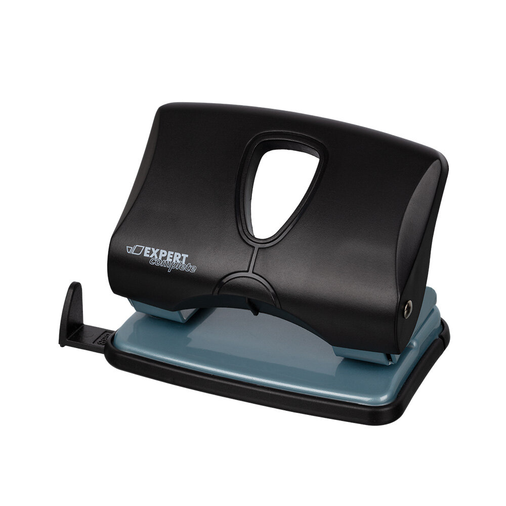 Expert Complete Дырокол пластиковый ECPH-01 до 20 листов черный/Black компактный офисный