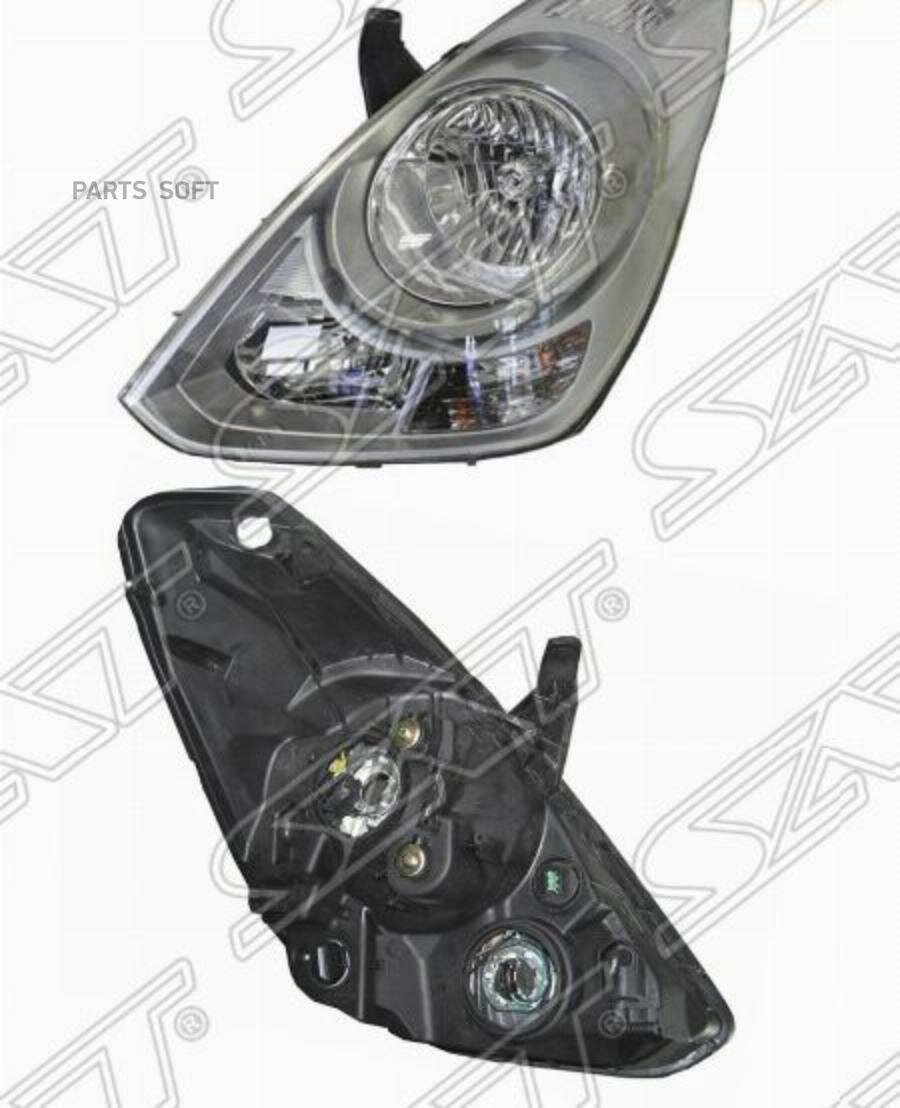 Фара Hyundai Grand Starex 07-17 / H1 07-18 (Слева/ Галоген/ С электрокорректором) SAT ST-221-1147L-LD-EM | цена за 1 шт