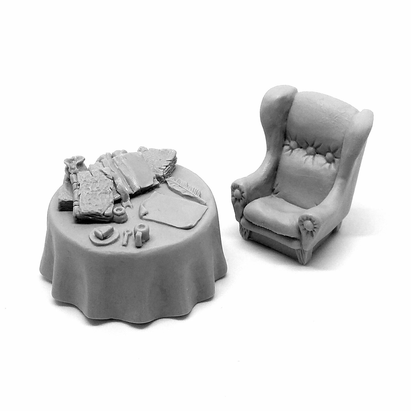 Рабочий стол инквизитора | Grabblecast террейн для варгеймов и D&D