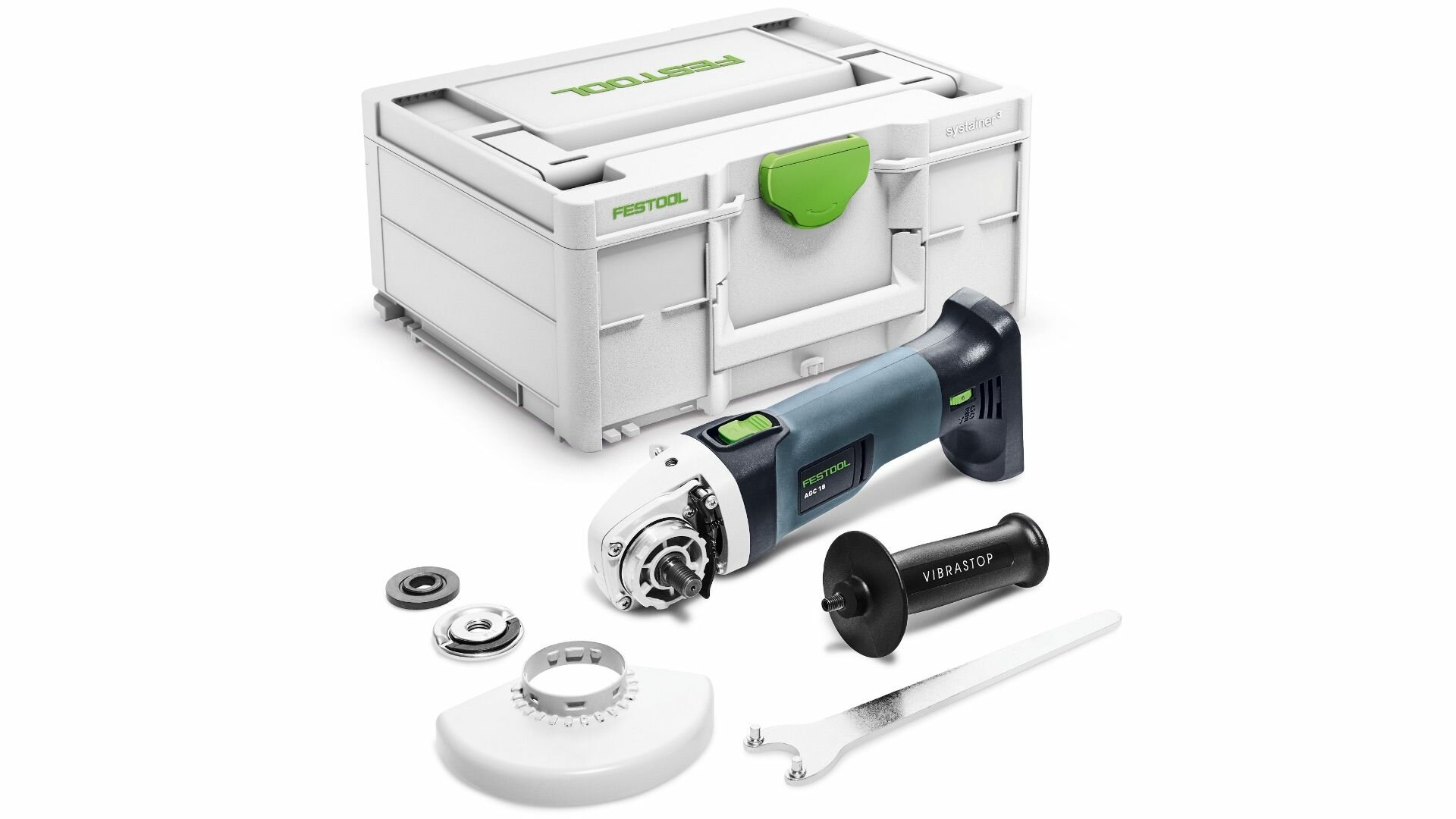 Аккумуляторная углошлифовальная машина FESTOOL AGC 18-125 LI EB-BASIC