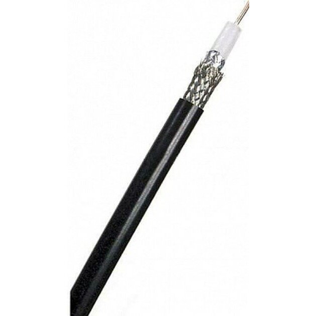 Кабель коаксиальный в нарезку Canare L-2.5CFB BLK, 1 м