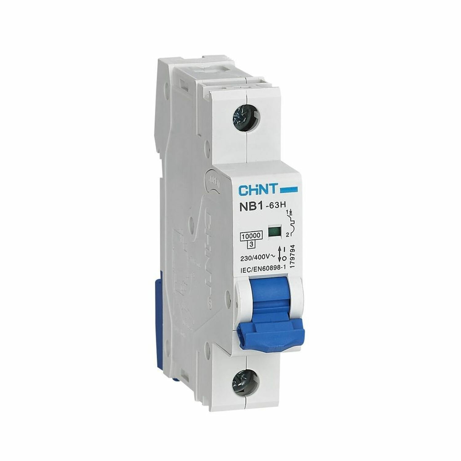 Автоматический выключатель NB1-63H 1P 20А 10кА х-ка D (R) Chint - CH-179800