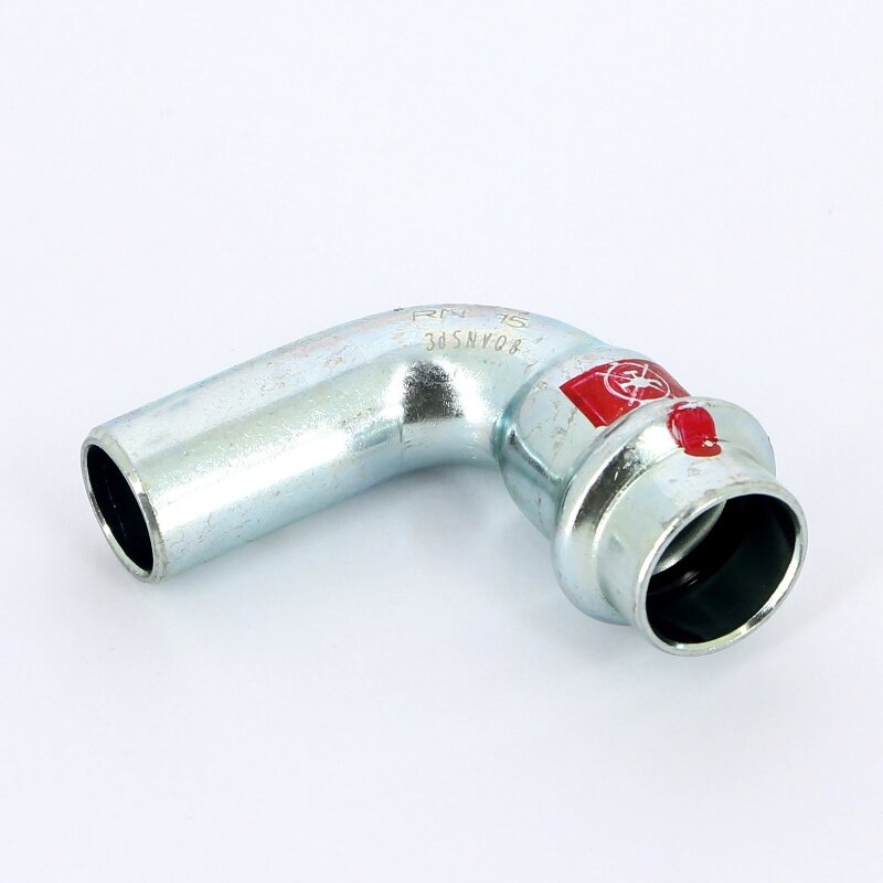 Угол-вставка пресс 15 оцинковая сталь Prestabo VIEGA