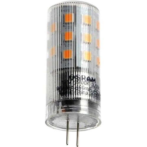 Лампа OSRAM LED Star G4 12В PIN 3.5Вт, светодиодная LED, 450 лм, эквивалент 40Вт, тёплый свет 2700К