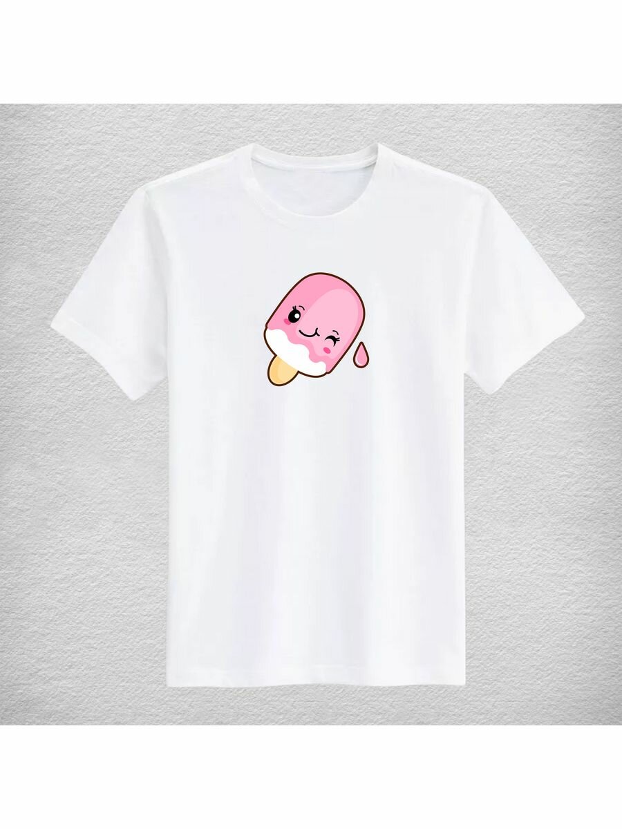 Футболка мороженое с глазами