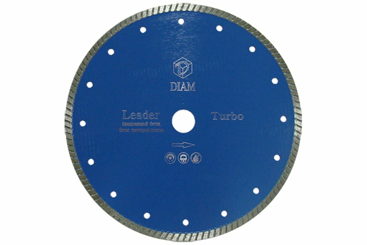 Круг алмазный DIAM Turbo Leader 180 х 22,23 мм