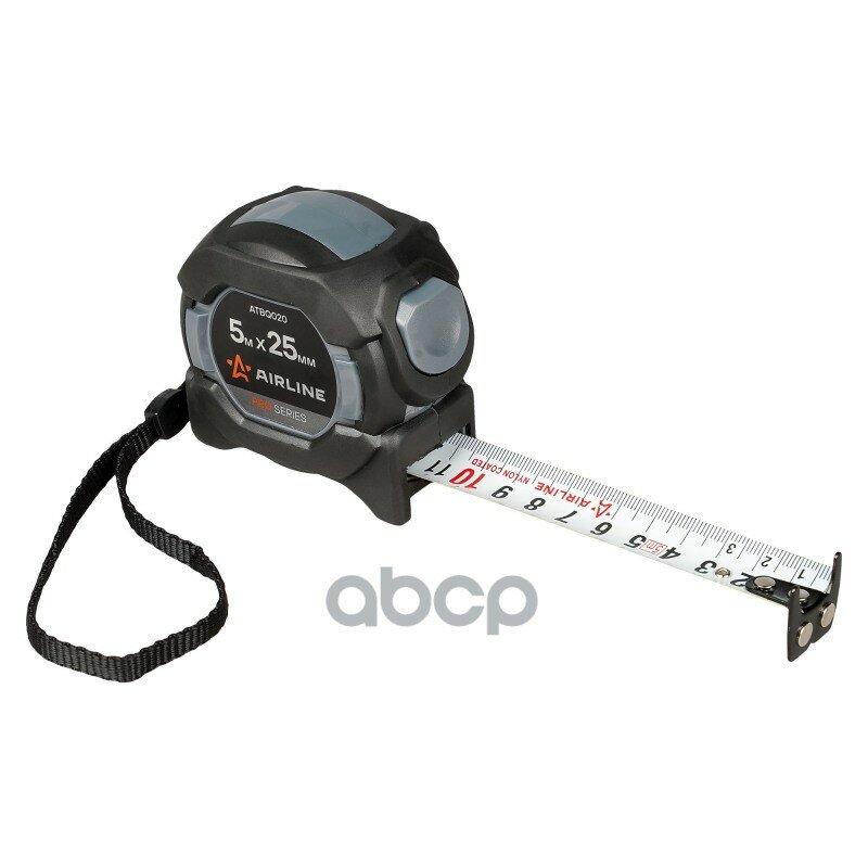 Рулетка в прорезиненном корпусе AIRLINE арт. ATBQ020
