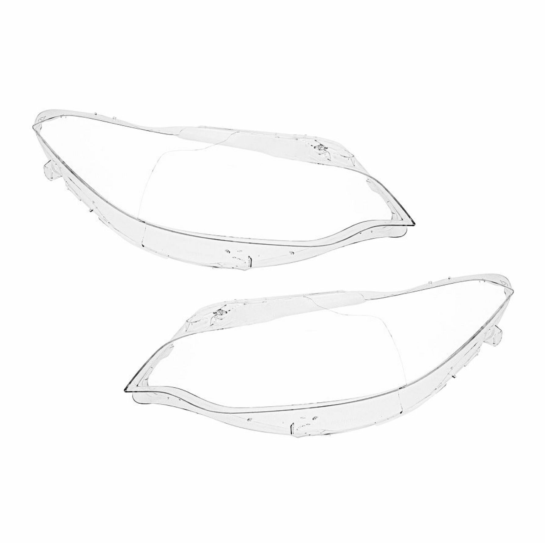 Стекла для фар BMW 2 серии F22 F23 2014-2021 (Комплект 2шт), стекла фар БМВ F22