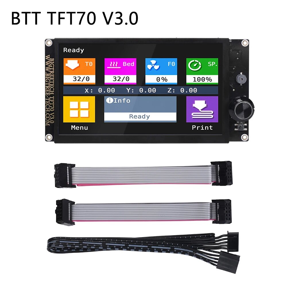 BIGTREETECH TFT43/50/70 Экран для 3D-принтера Touch Screen, BTT TFT70 V3.0