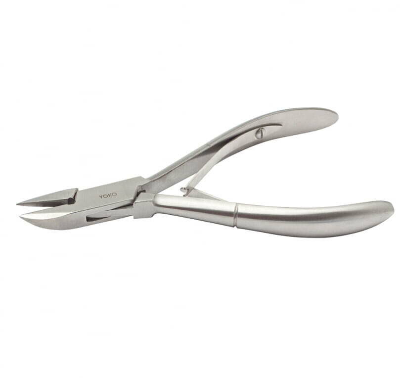 Кусачки для педикюра Yoko SK 018, двойная пружина, длина лезвия 17мм