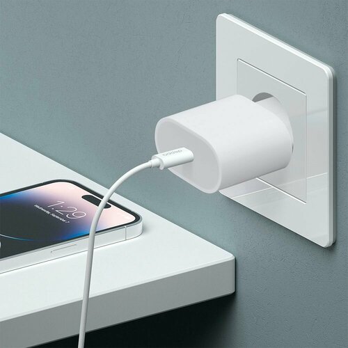 Зарядное устройство для телефона Original Wall Charger Deppa USB-C, PD ...