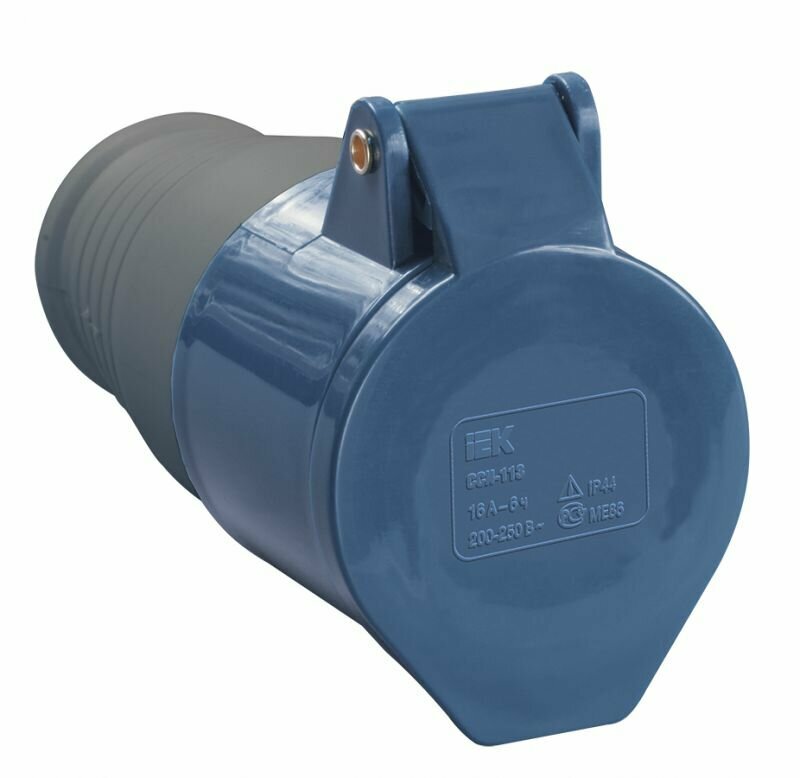 IEK Розетка 223 переносная 2Р+РЕ 32А 220В IP44 PSR21-032-3 (3шт.)