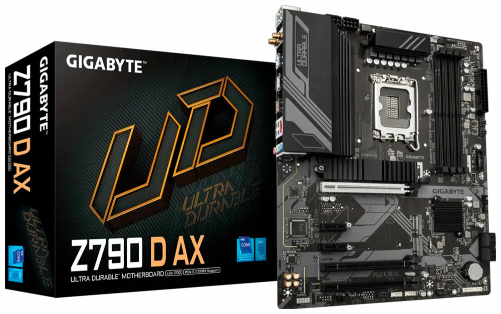Материнская плата Gigabyte Z790 D AX (LGA1700, ATX)