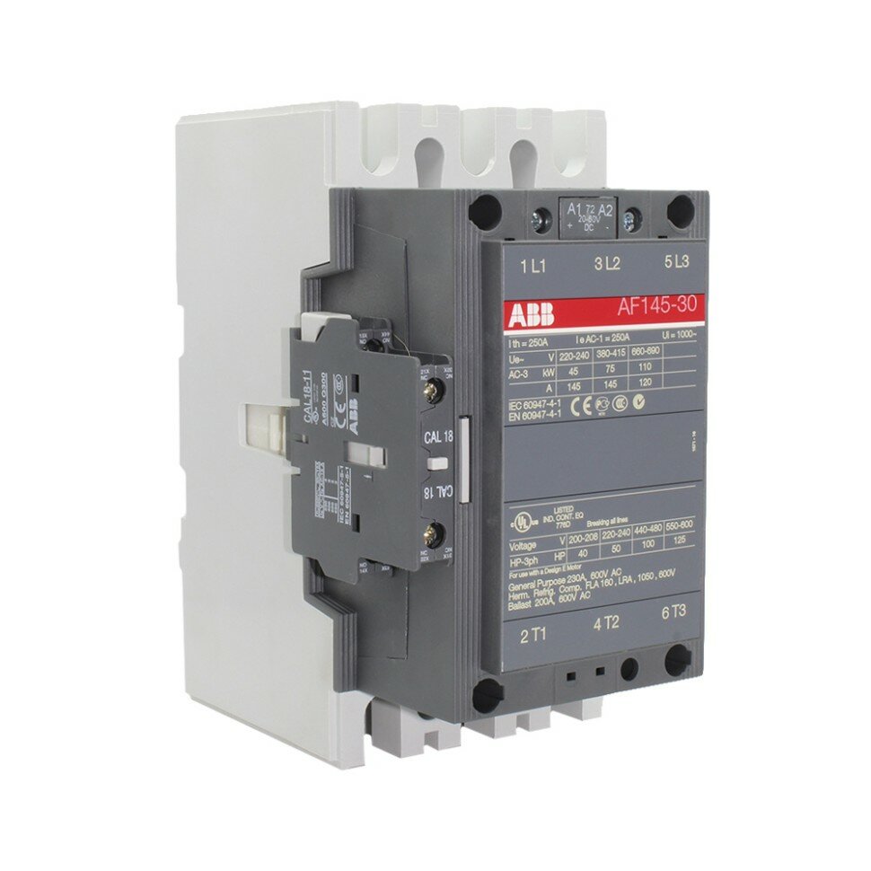 ABB AF145-30-11-72 1SFL477001R7211 Контактор (Катушка 20-60V DC)