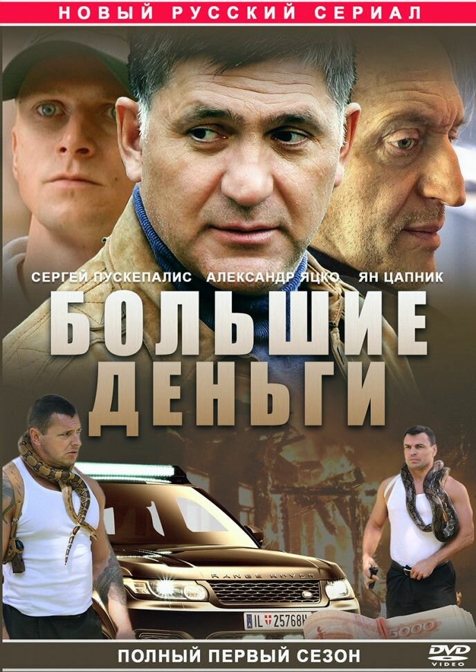 Большие деньги (12 серий) (DVD)