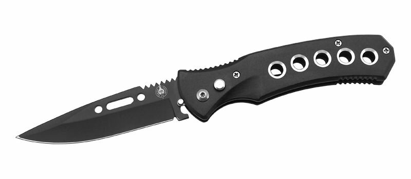 Нож выкидной MA039 черный