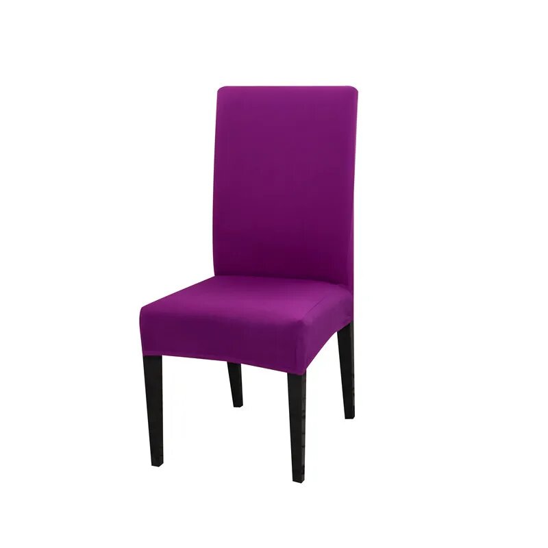 Чехол для стула фиолетовый Spandx Color 14