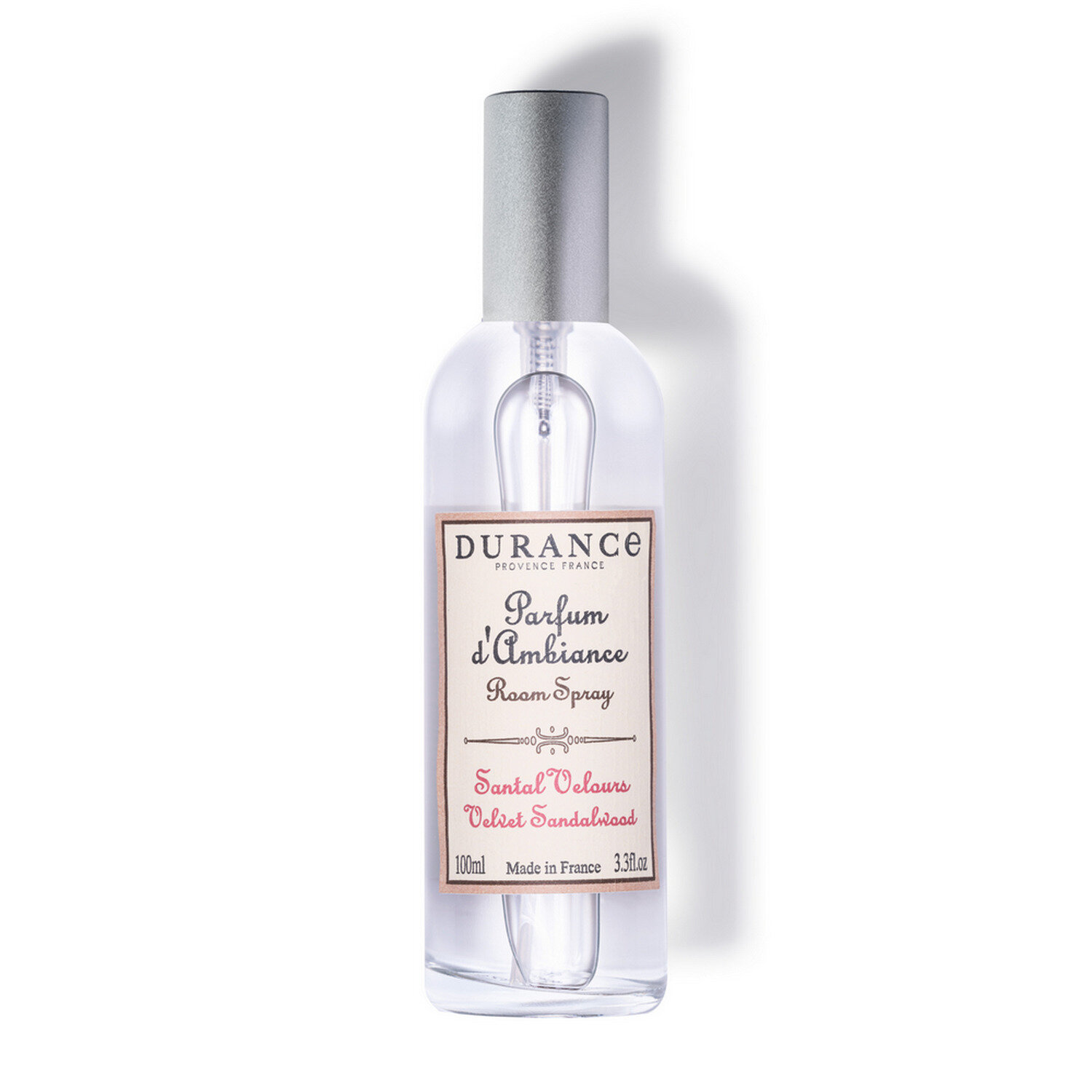 Durance / Спрей для дома Бархатистое сандаловое дерево 100мл/Velvet Sandalwood