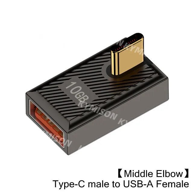 Адаптер Type-C (папа) - USB A (мама) 10 Гбит/с, Type 11