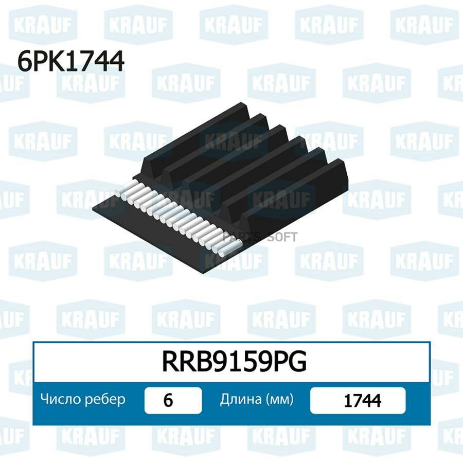 RRB9159PG KRAUF RRB9159PG KRAUF Ремень поликлиновой