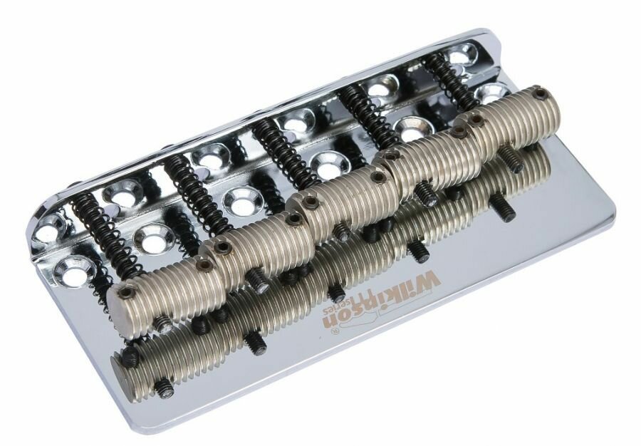 M Series Бридж для 5-струнной бас-гитары, хром, Wilkinson WOB51T-CR