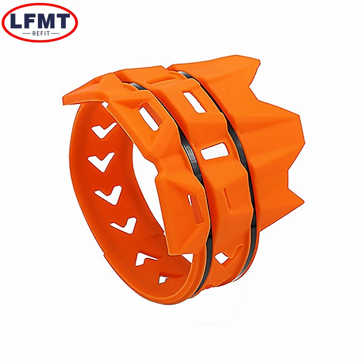 Универсальная защитная накладка на выхлопную трубу мотоцикла, защита глушителя для KTM SX EXC XC EXCF XCF, мотокросс, питбайк Оранжевый, Orange