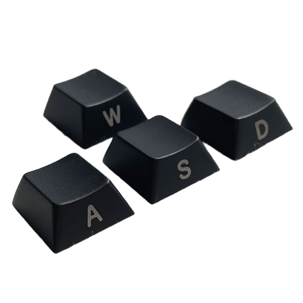 Набор алюминиевых боковых клавиш с гравировкой для игровых программаторов WASD/Directional