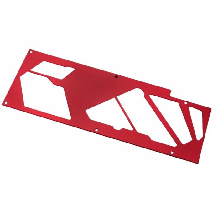 Бэкплейт для водоблока СЖО Bykski FOUR FR-N-GTX1080TI-BE Red (104115)