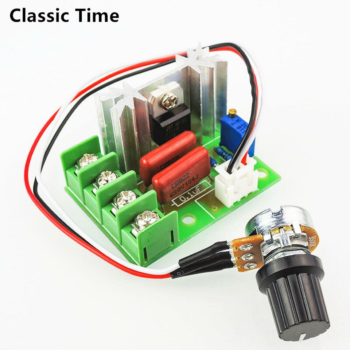 AC 220V 2000W Высокомощный SCR Регулятор Напряжения Диммеры Диммеры Контроллер Скорости Двигателя Модуль Регулятора С По