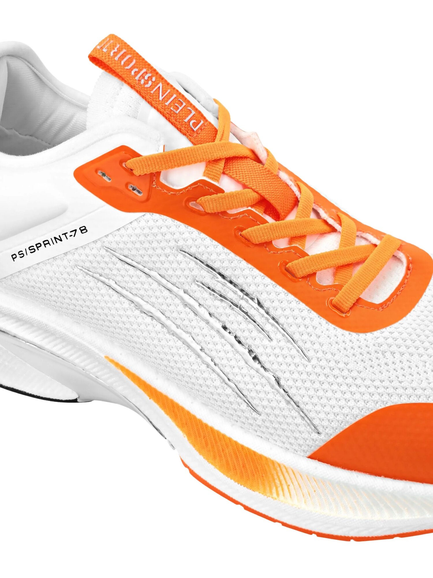 Кроссовки PLEIN SPORT Runner Sprint 780, размер 44, бежевый/белый — фото 1