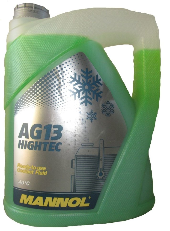 Антифриз Mannol (SCT) AG13 (-40*C) Hightec (готовый) 5л зеленый 2041