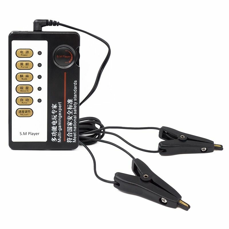 БДСМ-игра для взрослых с электрическим током, дефибриллятор для сосков и клитора