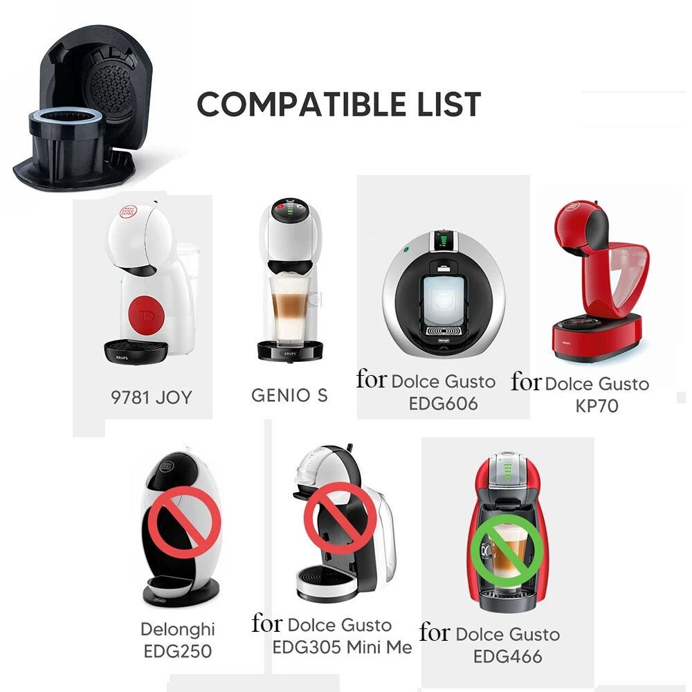 Адаптер для капсул Belr-Housewares для Dolce Gusto as picture