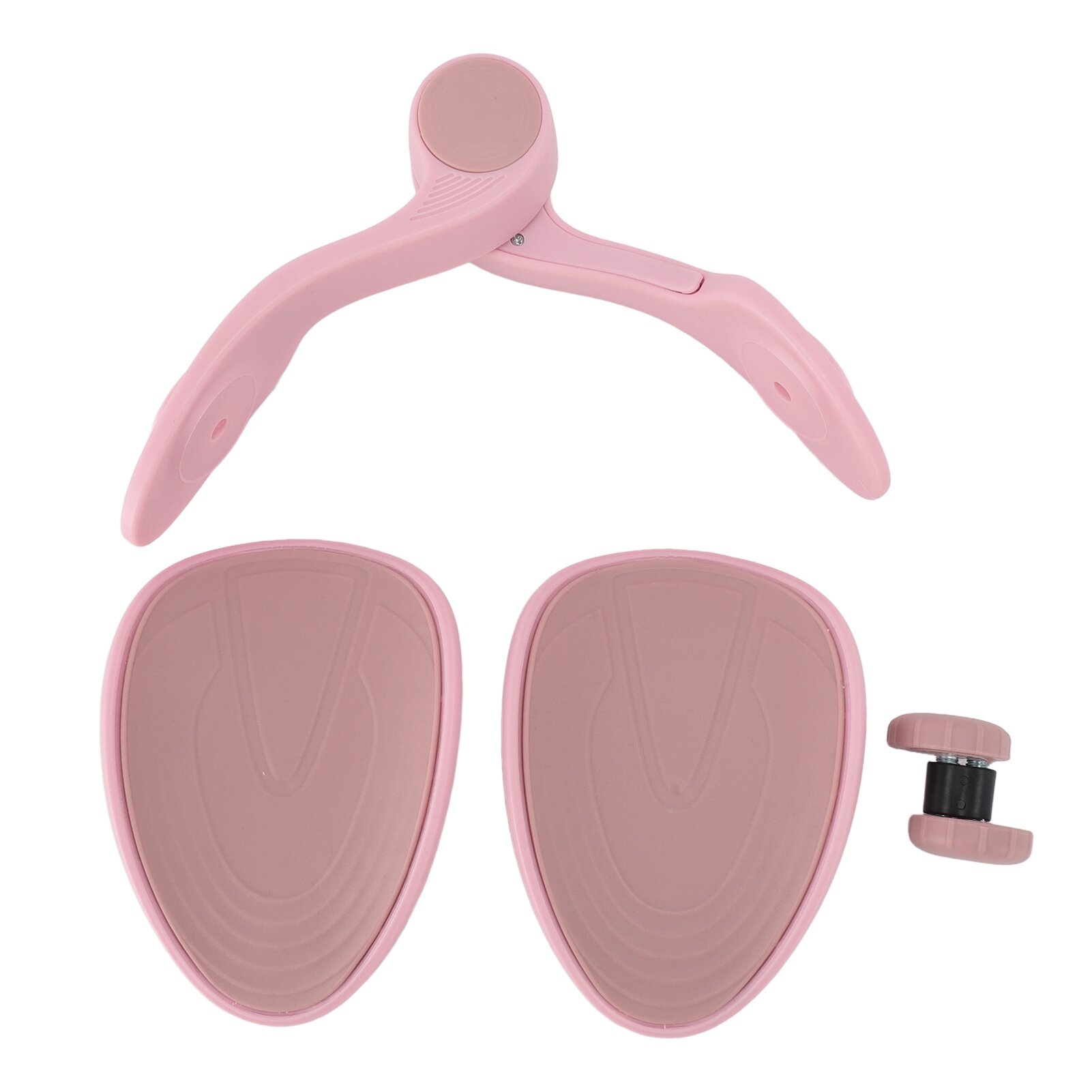 Тренажер для внутренней поверхности бедра и мышц тазового дна для женщин, розовый