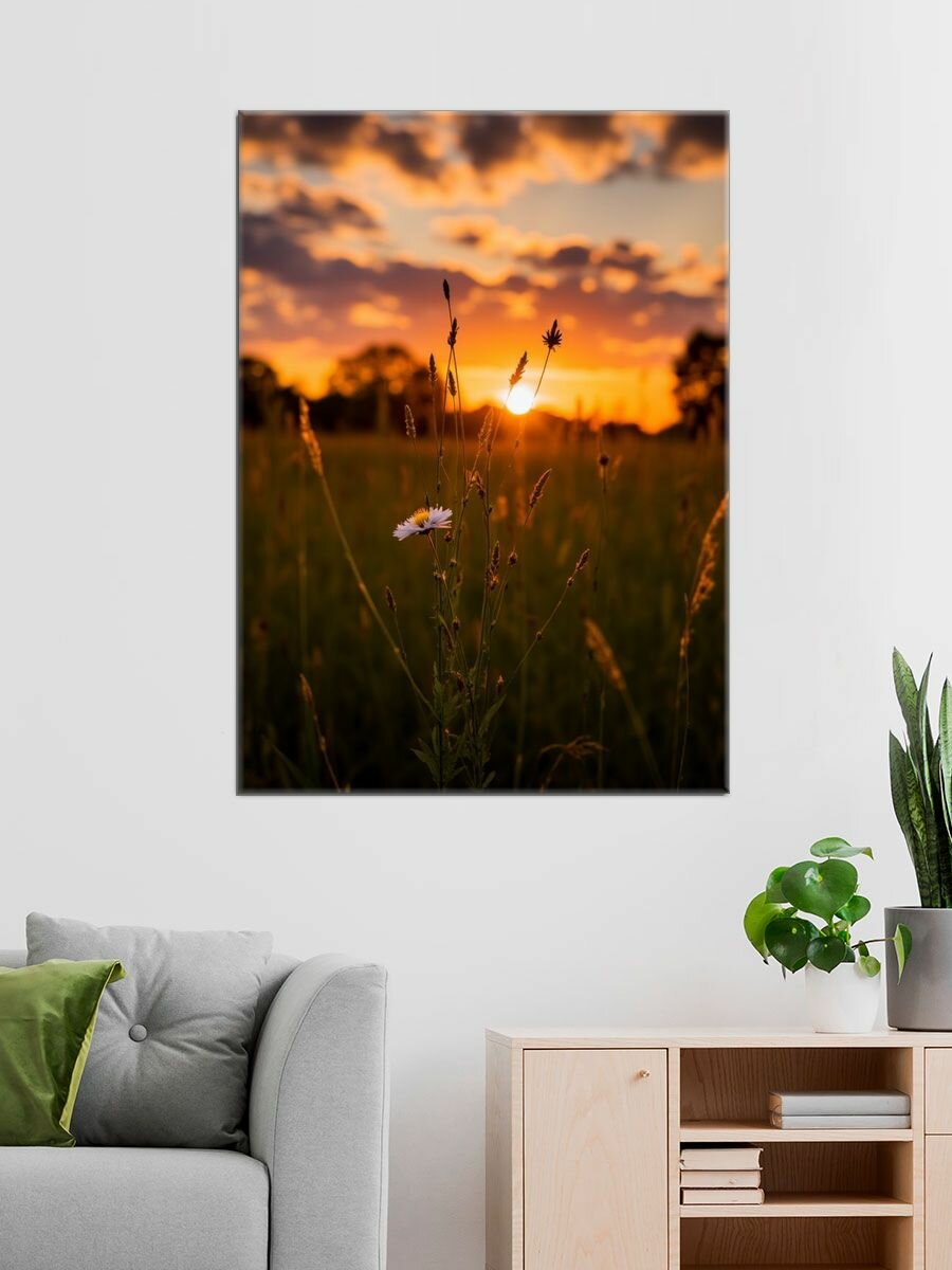 Картина на стену "Закат", 50х70 см