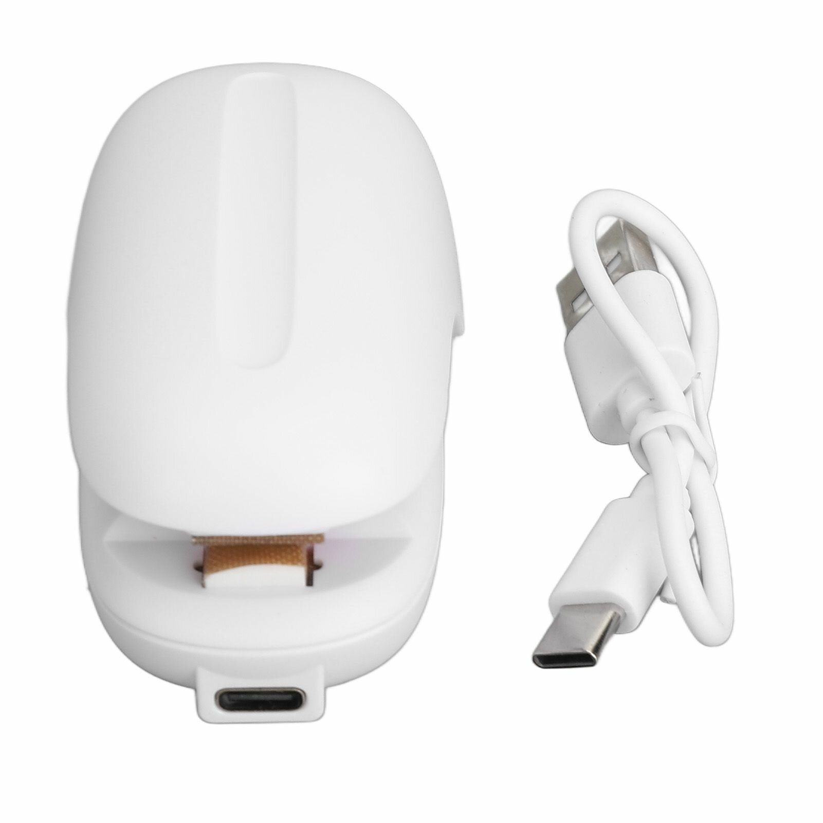 Мини уплотнитель для пакетов с USB зарядкой, портативный, для упаковки еды и лекарства, из ABS, 300мАч, компактный размер