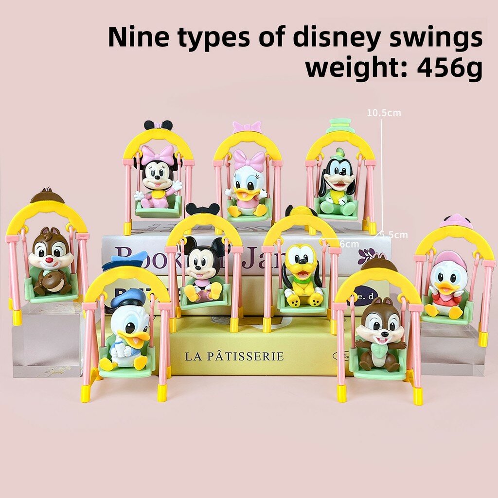 Игрушка миниатюрная pvc качели для детей и декора мики