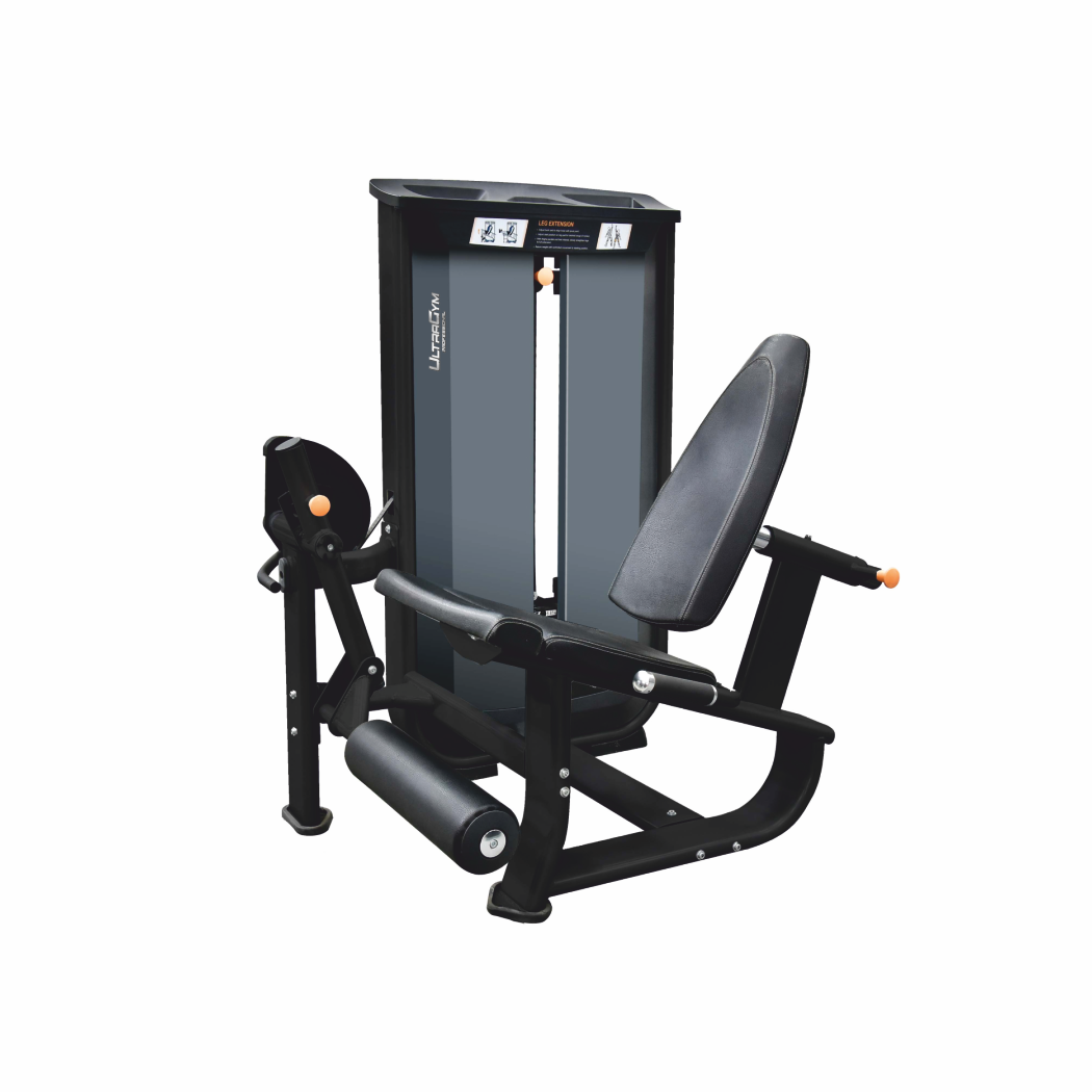 Тренажер UltraGym UG-CL510, грузоблок, разгибание и сгибание ног, нагрузка 100кг, черный