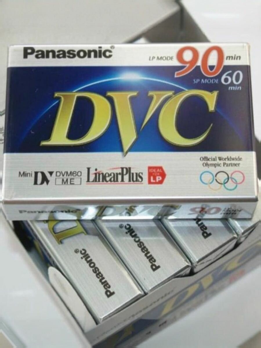 Видеокассета MiniDV Panasonic DVM60ME, (SP-60 мин, LP-90 мин)