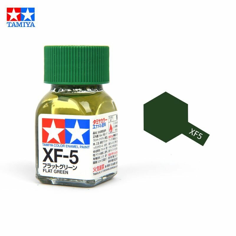 Tamiya XF1-XF85 Покраска моделей эмалированный лак матовый 10 мл