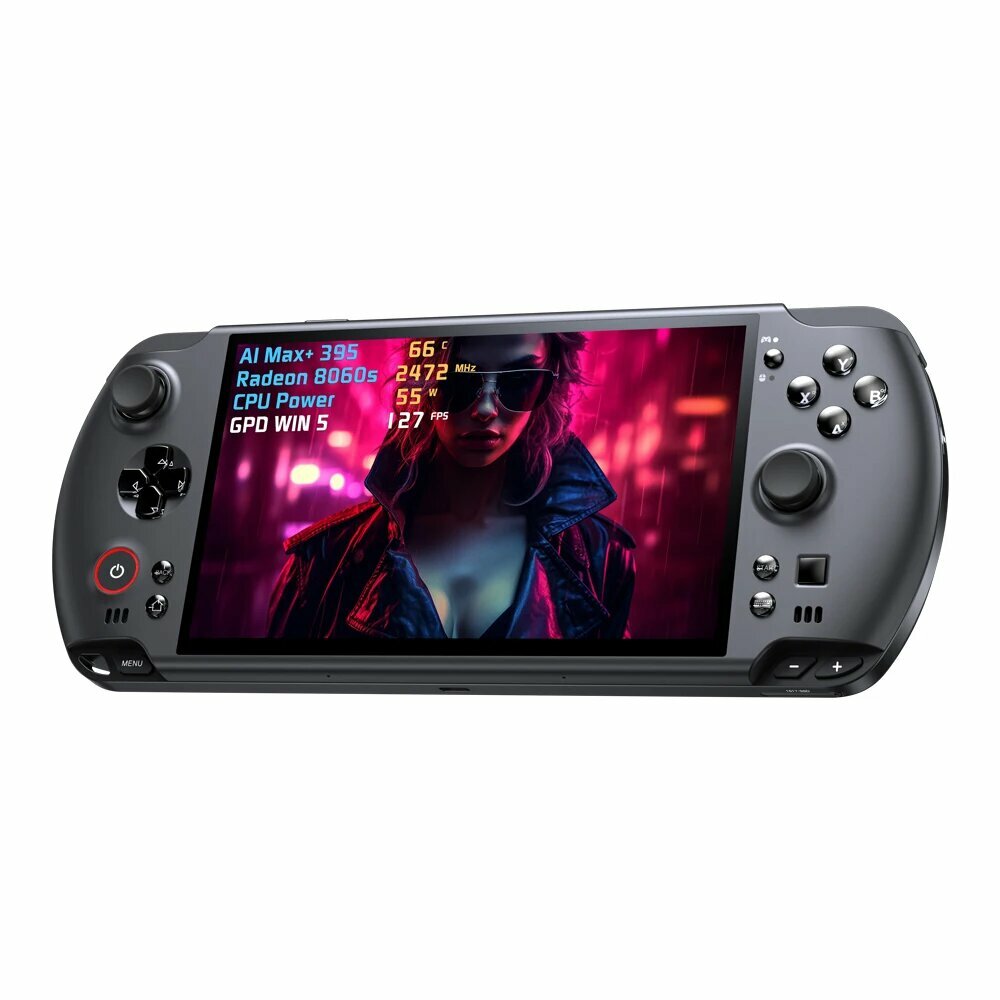 Портативная игровая консоль GPD Win5 Windows 11 Standard, ЕС, AI MAX 395 32G-2TB