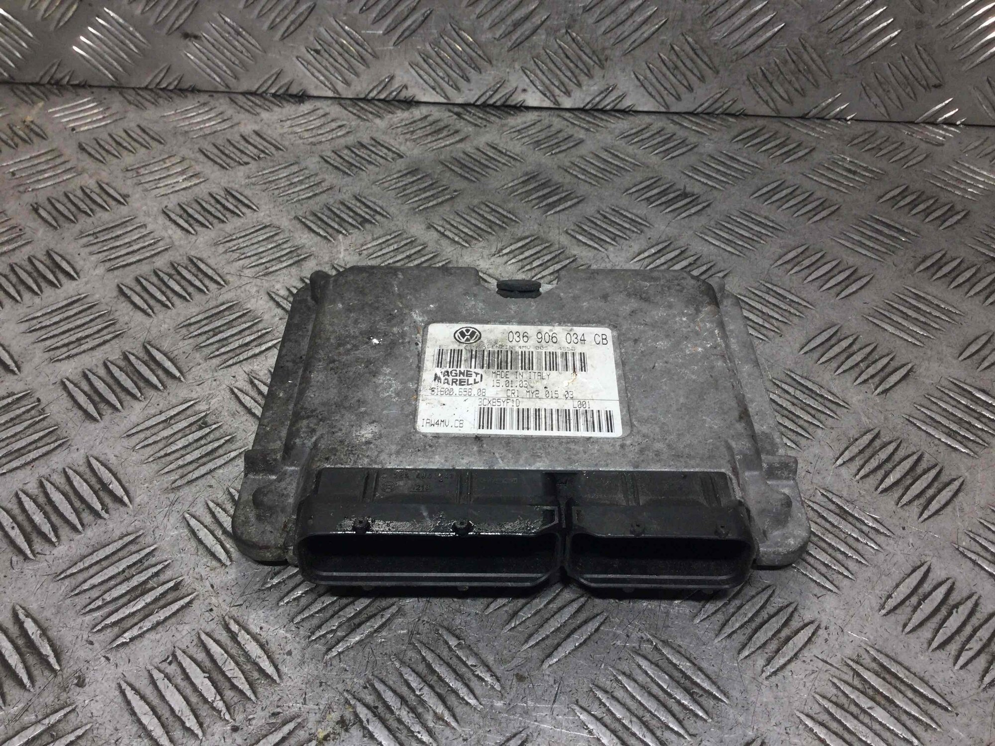 Б/У Блок управления двигателем Skoda Fabia 1 поколение (1999-2004) 2002 г.