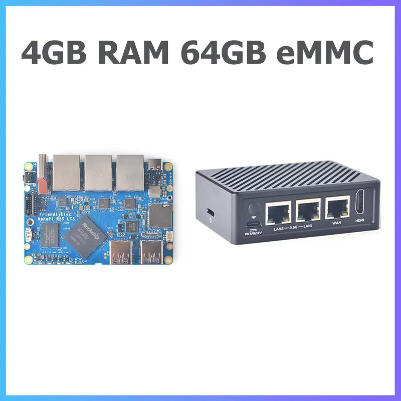 Nanopi R5S 4GB RAM 64GB eMMC Bundle 3